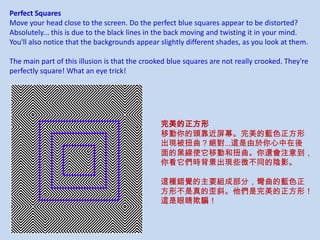 Visual illusions (視力錯覺) | PPT