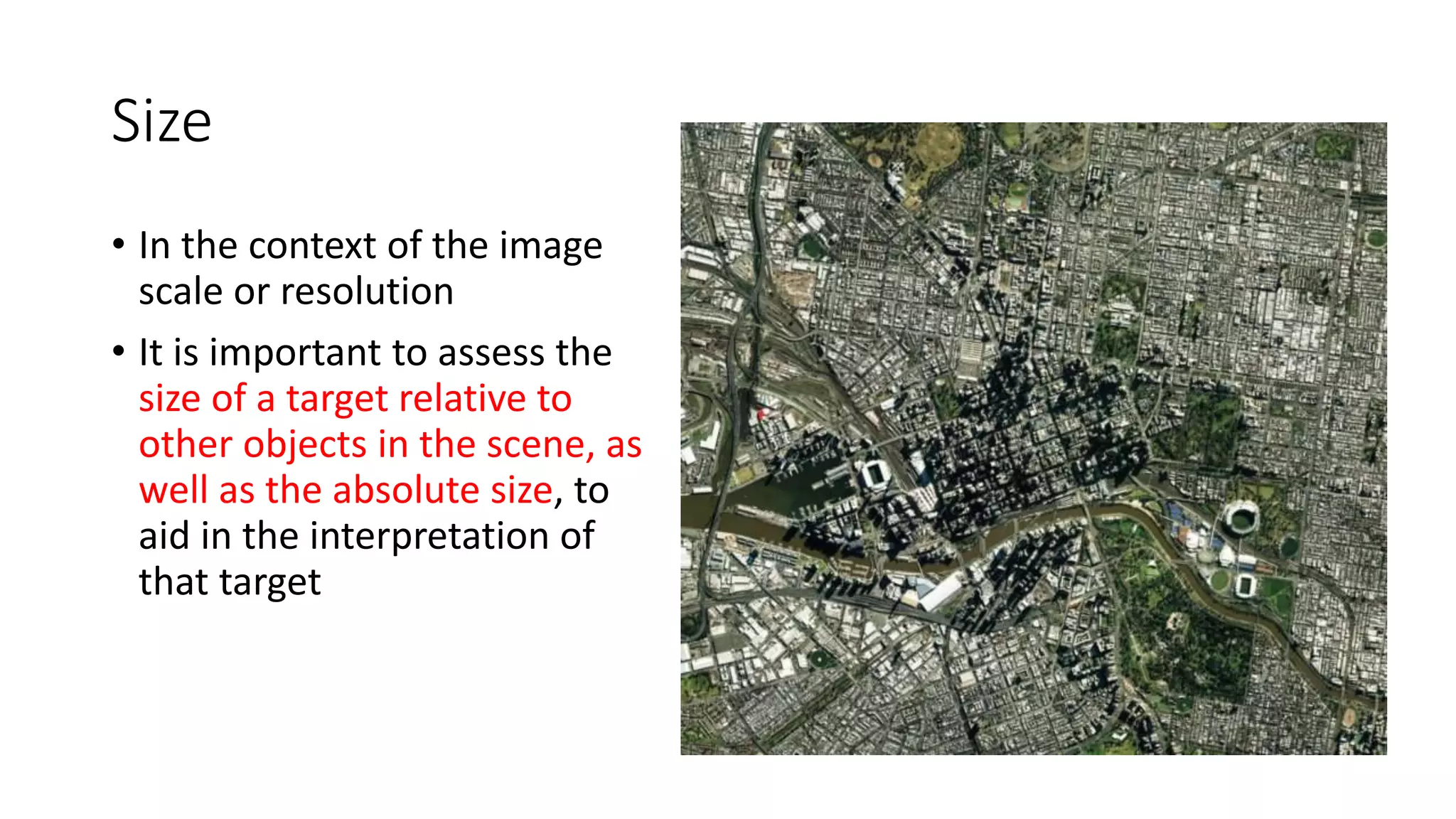 Visual Image Interpretation in Remote Sensing | PPTX