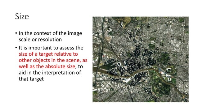 Visual Image Interpretation in Remote Sensing | PPTX
