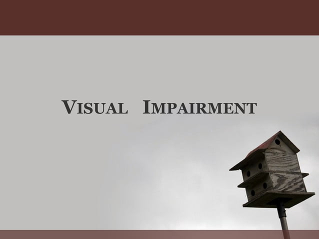 Visual Impairment | PPT