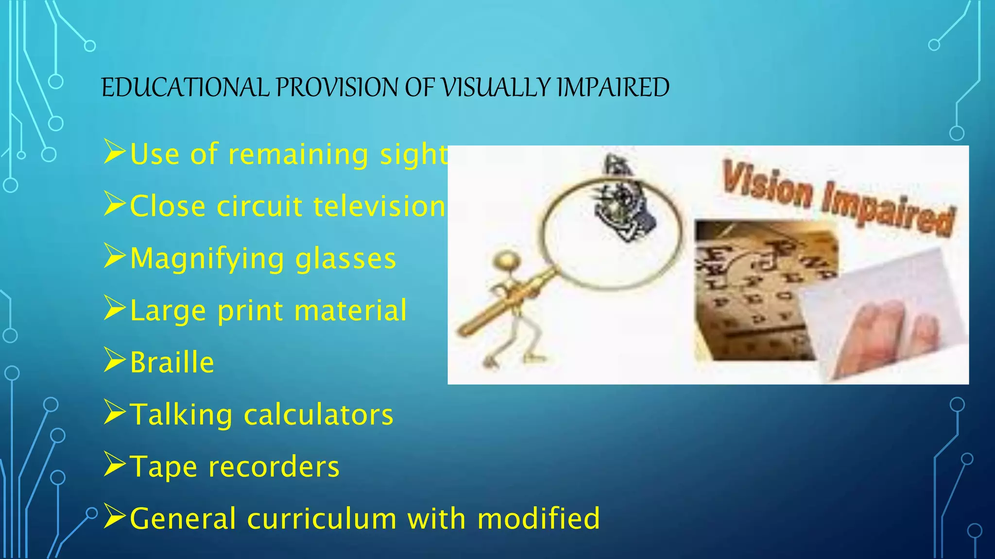 Visual impairment | PPTX