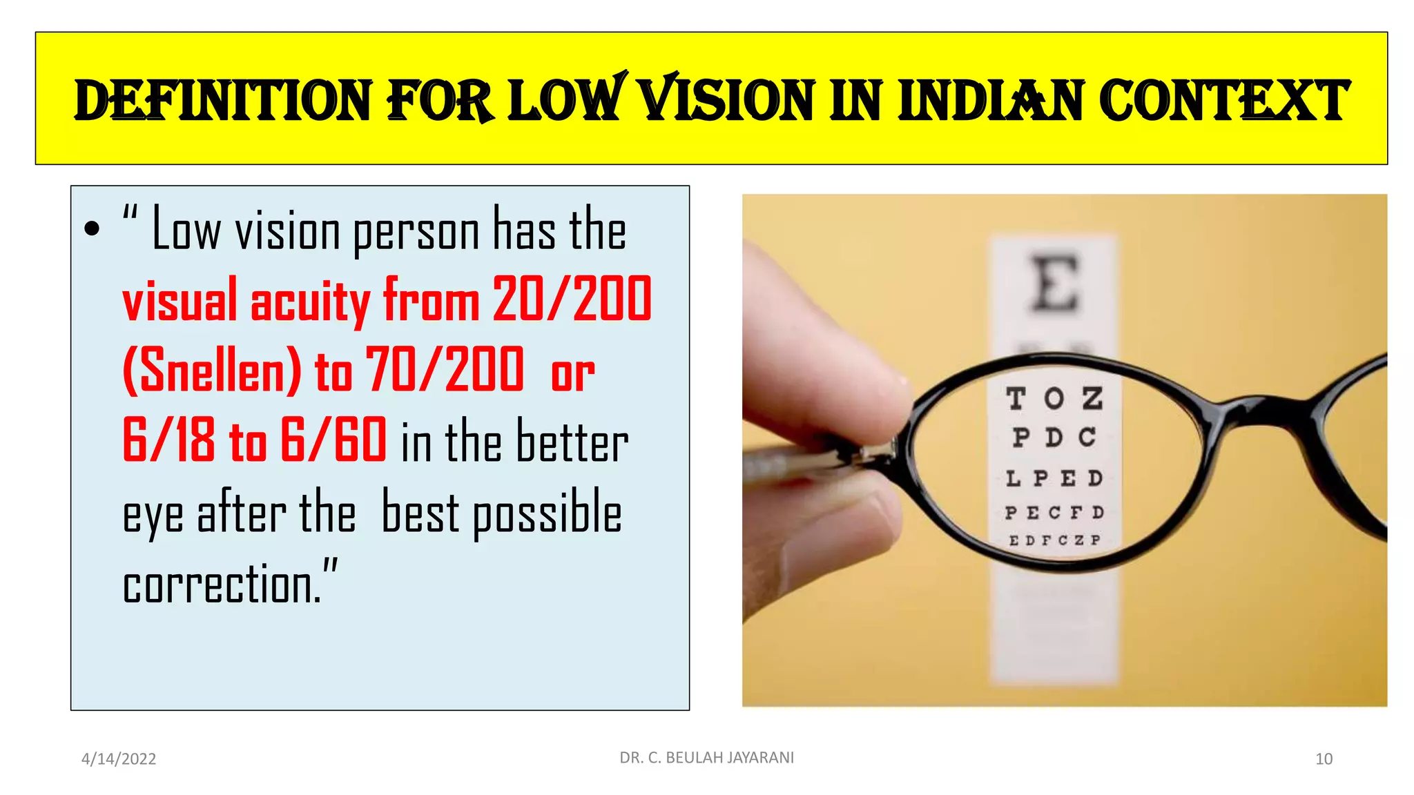 Visual Impairment Definition En Francais at Mary Lockridge blog