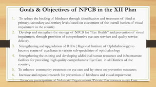 Nursing Management of visual impairment , | PPTX