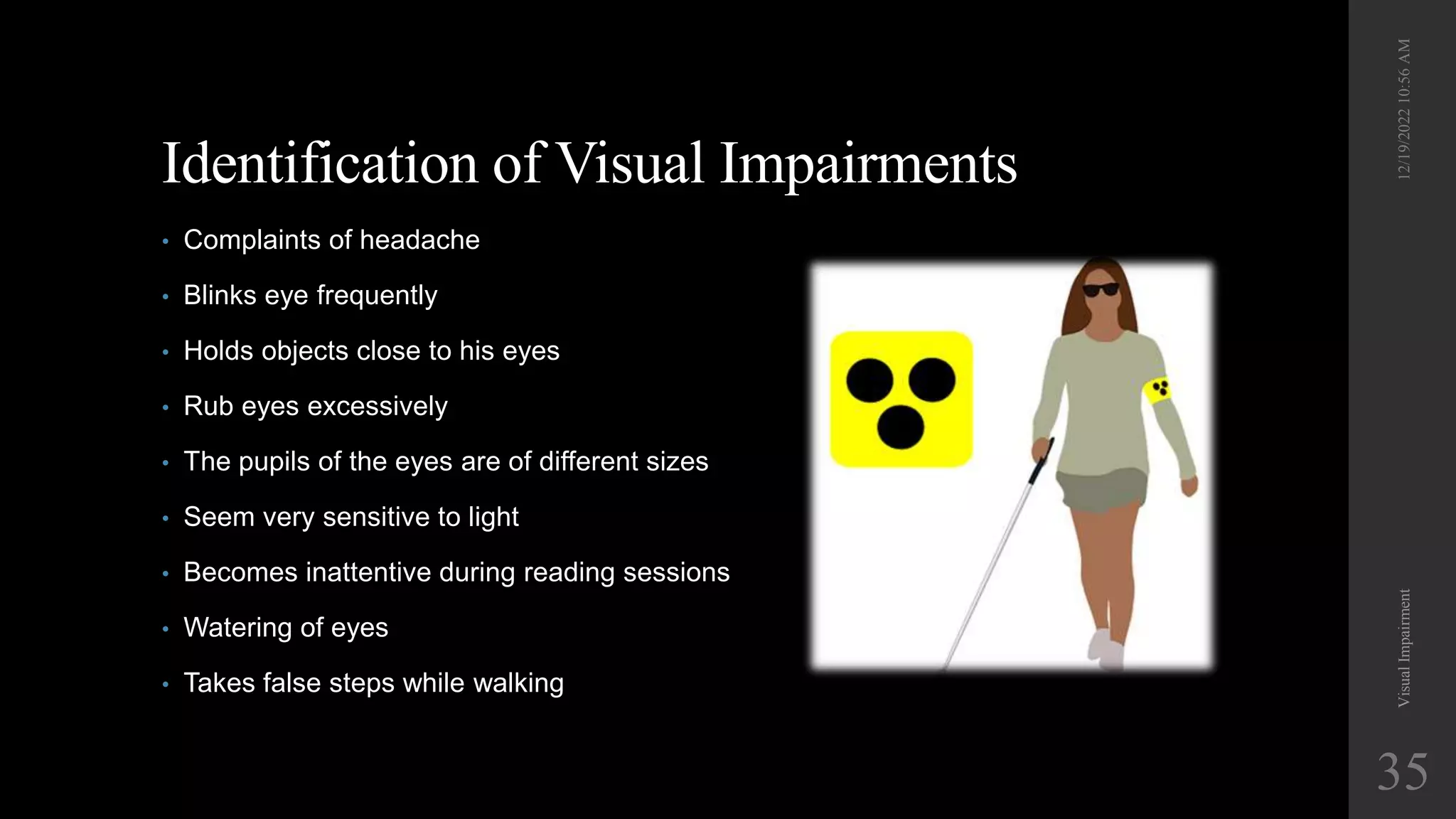 Visual Impairment | PPTX