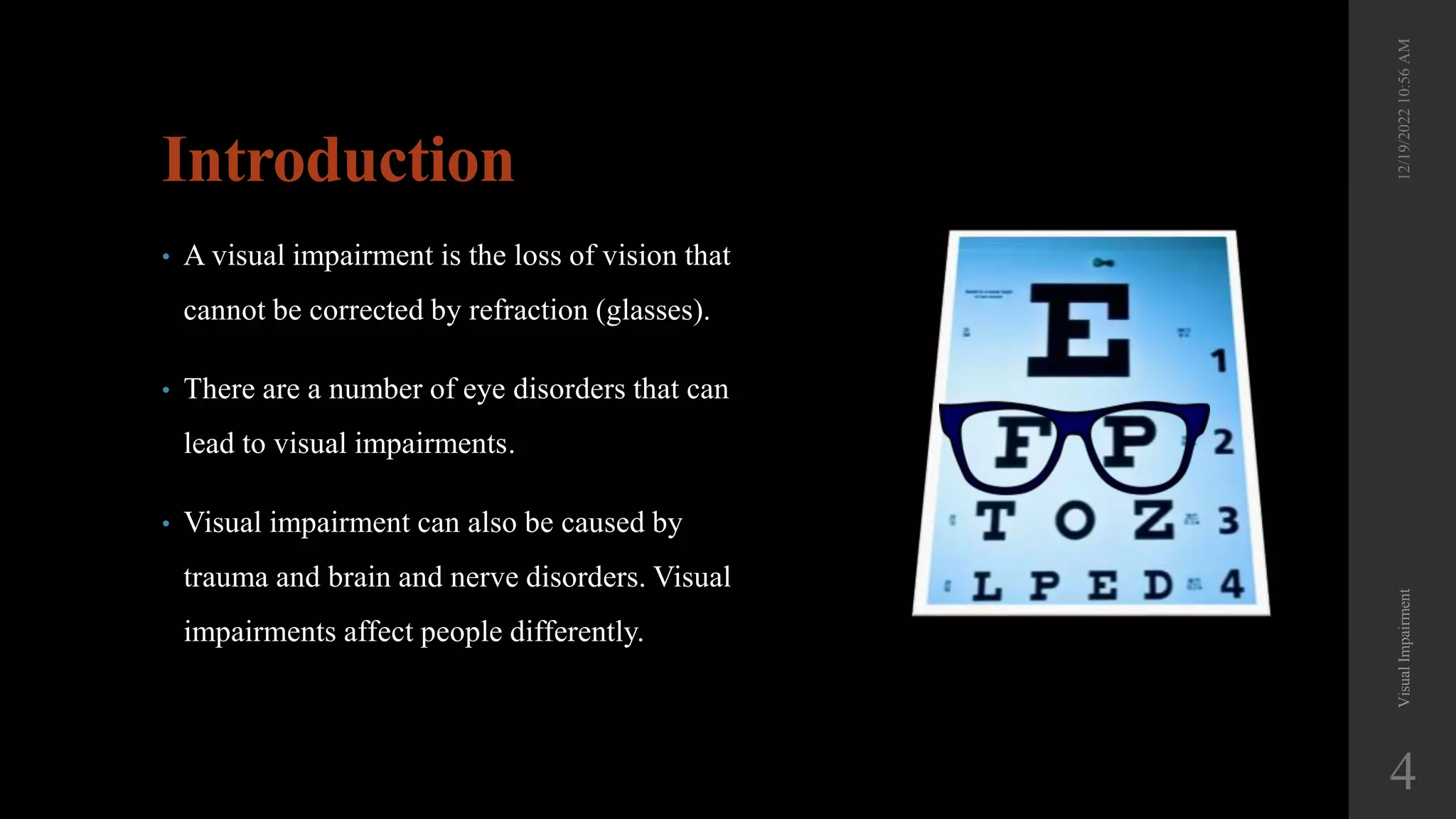 Visual Impairment | PPTX
