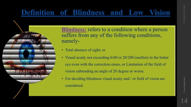 Visual Impairment | PPT