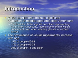 Visual impairment 2 | PPT
