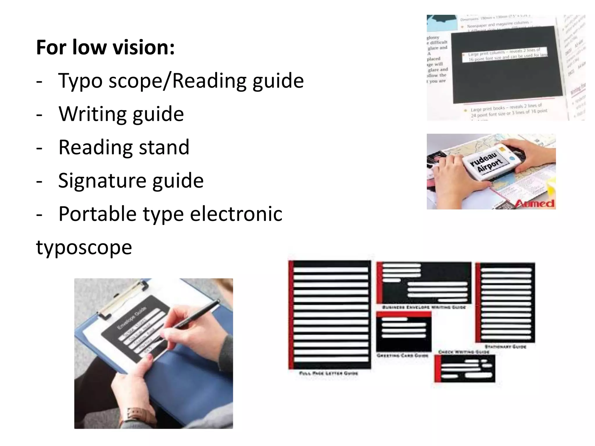 Visual impairment and low vision | PPTX