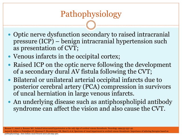 Visual Impairment in Cerebral Venous Thrombosis.pptx
