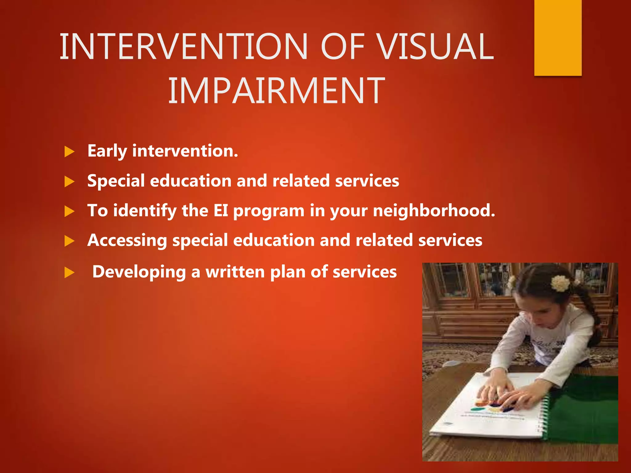 Visual impairment presentation 1 | PPTX