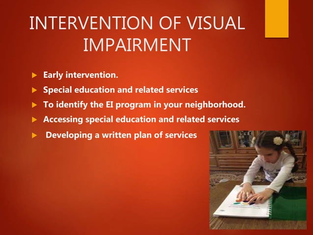 Visual impairment presentation 1 | PPTX | Eye and Vision Conditions ...