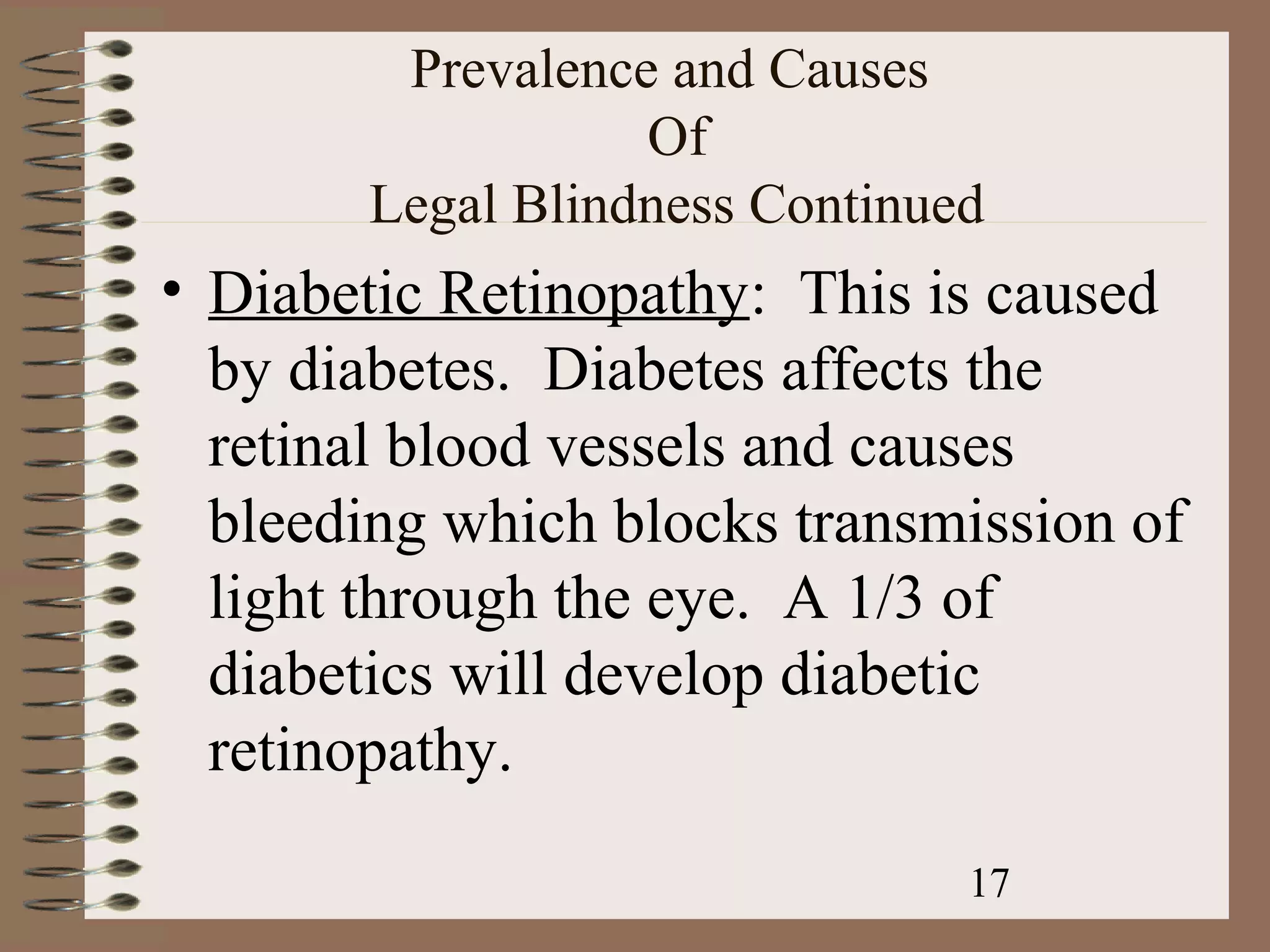 Visual impairments | PPT