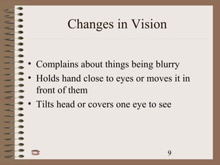 Visual impairments | PPT