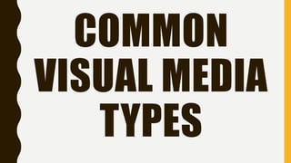 Visual information and Media | PPTX