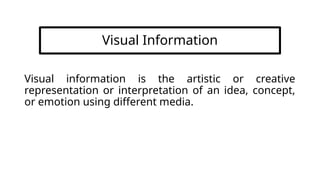 Visual Information and Media (MIL)..pptx