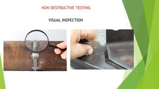 Visual imspection, dimensional inspection | PPTX