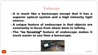 Visual inspection and optical aids for visual inspection application | PPTX