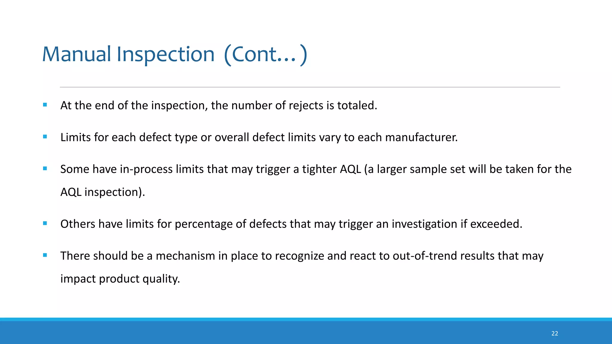 Visual Inspection of Parentetal Drug Products in Pharmaceutical Quality ...