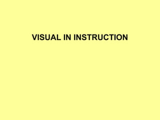 Visual in Instruction | PPT