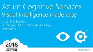 Azure Cognitive Services : Visual Intelligence made easy | PPT
