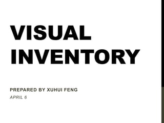Visual inventory | PPT