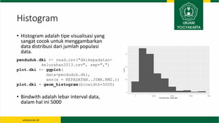 Visualisasi Data di R dengan ggplot2 | PDF