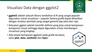 Visualisasi Data di R dengan ggplot2 | PDF