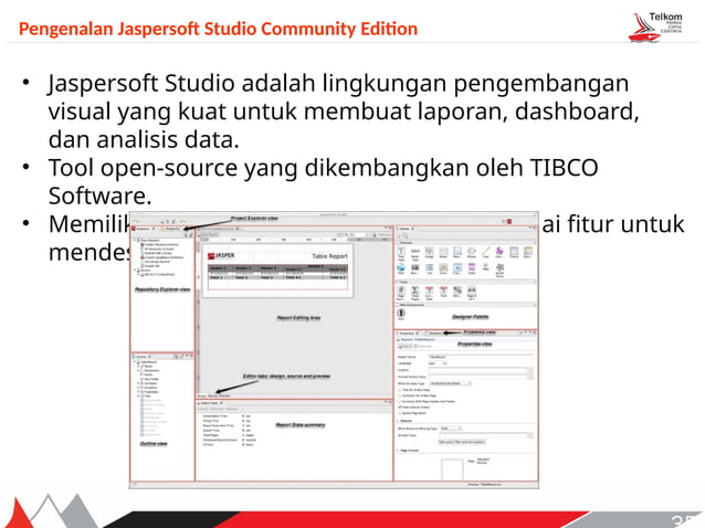 Visualisasi Data Dengan Tibco JasperSoft dan PostgreSQL 1.pptx