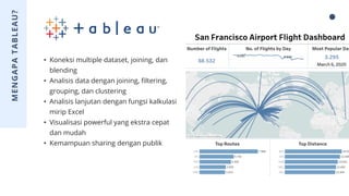 Visualisasi data interaktif dengan tableau | PDF