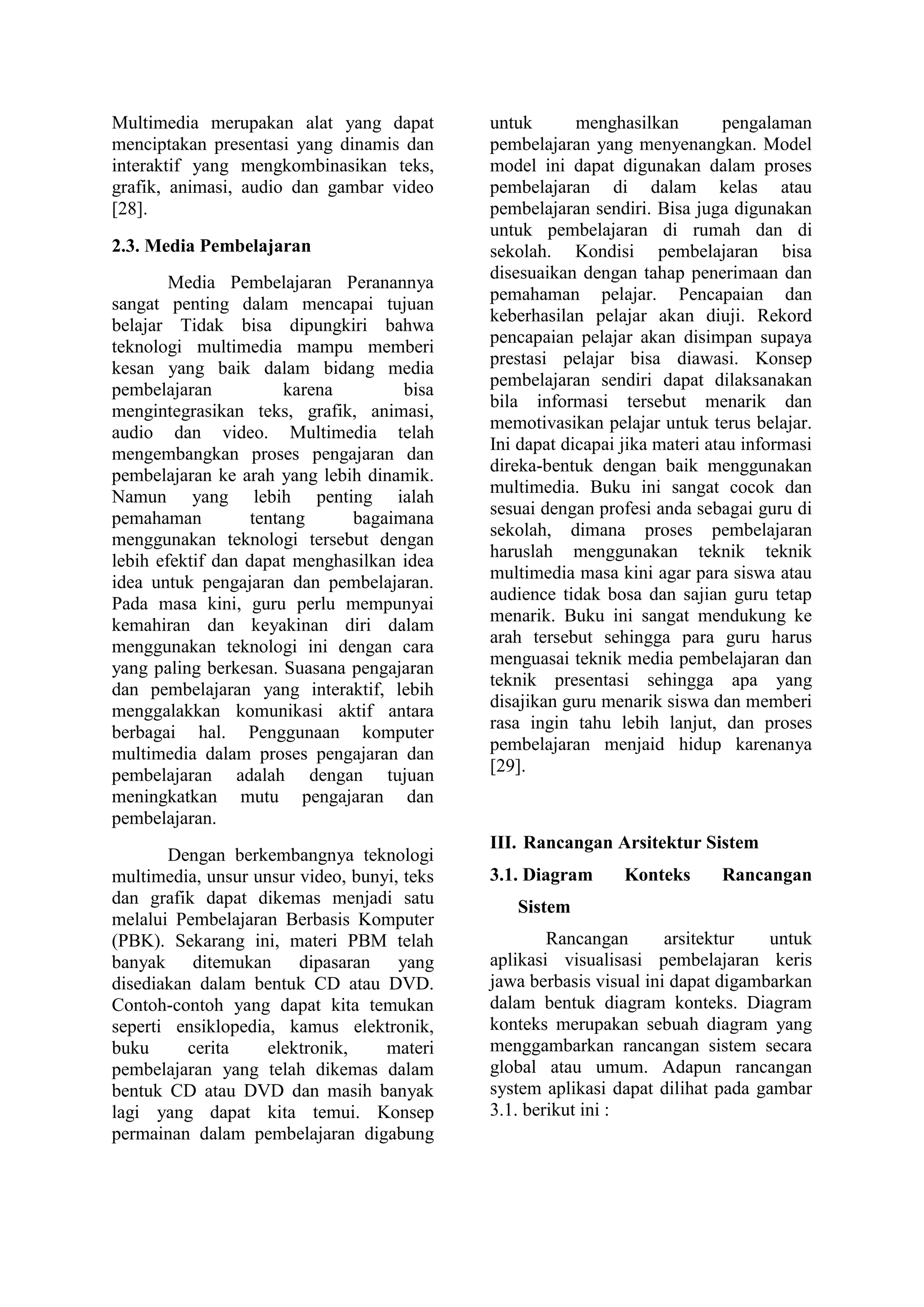 Visualisasi pembelajaran keris jawa | PDF