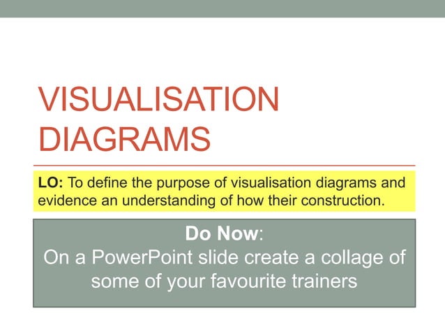 Visualisation Diagrams | PPTX