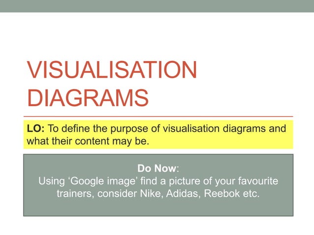 Visualisation Diagrams | PPTX