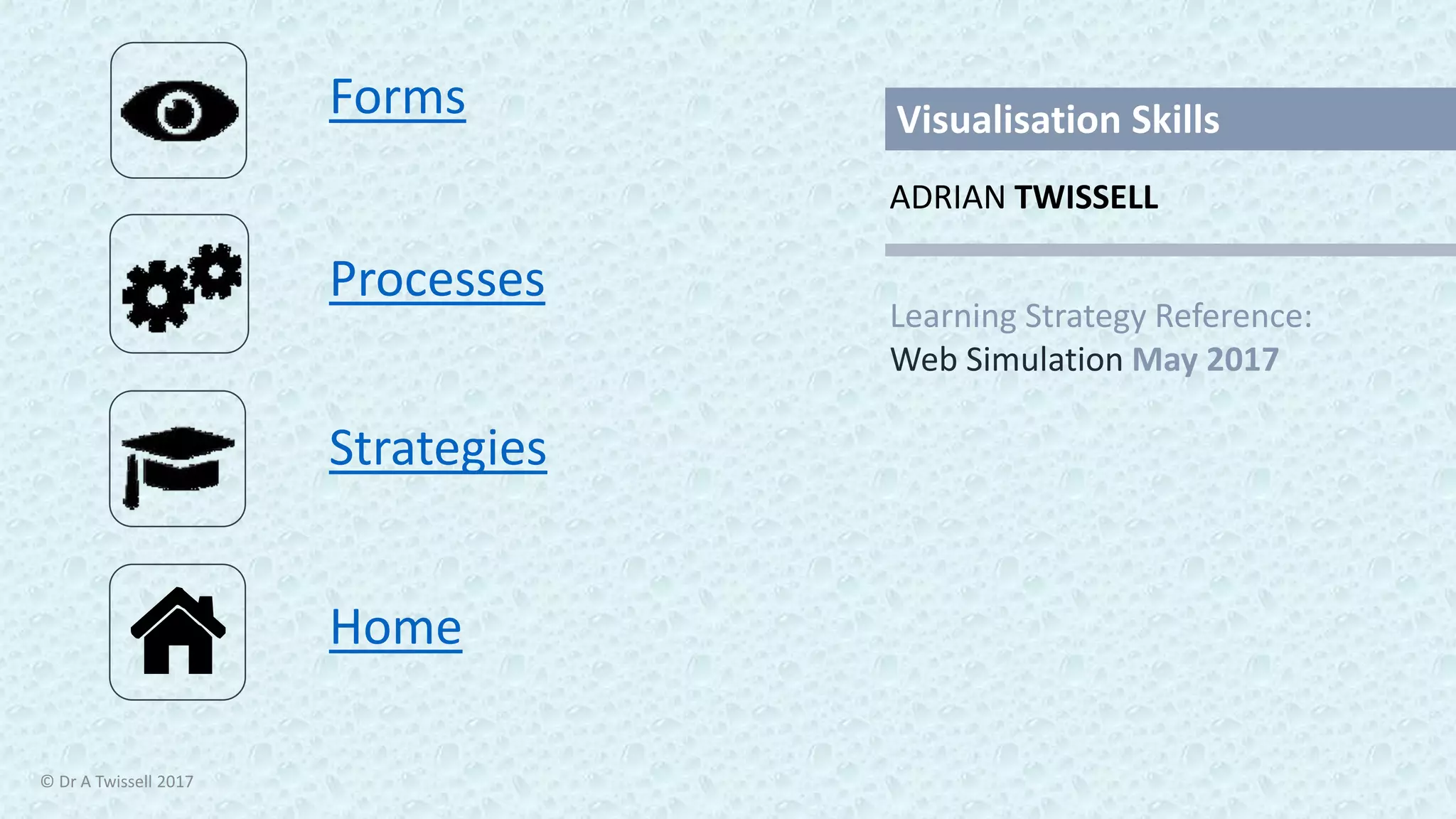 Visualisation Skills Web Simulation | PPT