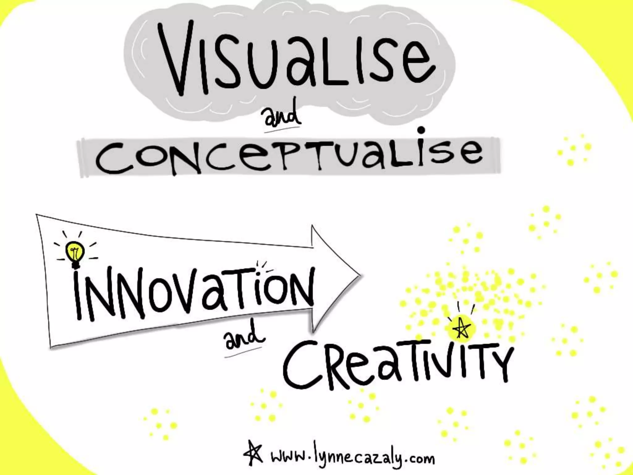 Visualise and conceptualise, innovation and creativity : Lynne Cazaly ...