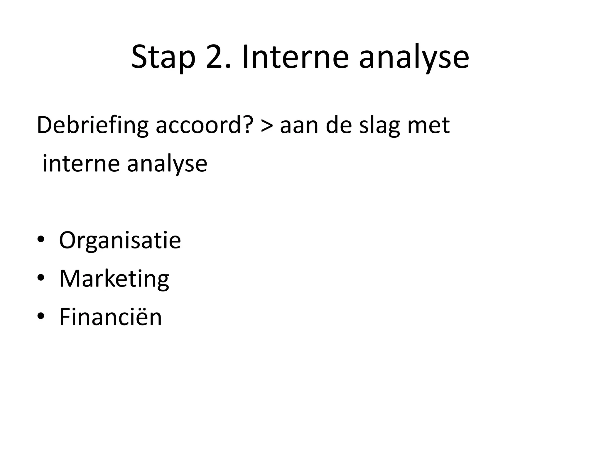 Visualiseren en operationaliseren m&m | PPTX