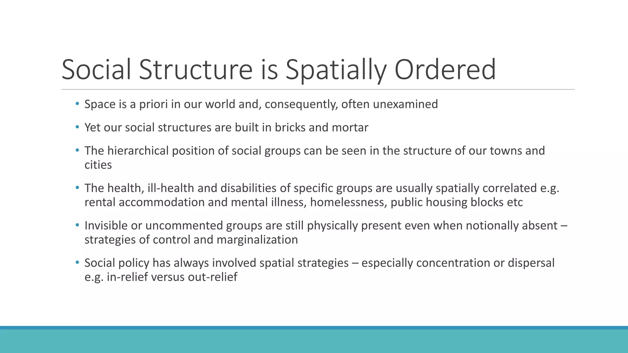 Visualising absent groups in healthcare | PPT