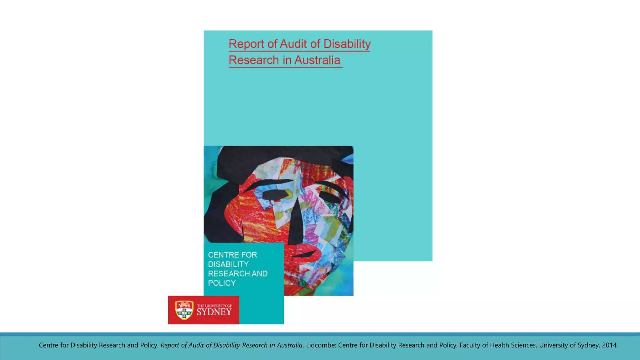 Visualising absent groups in healthcare | PPT