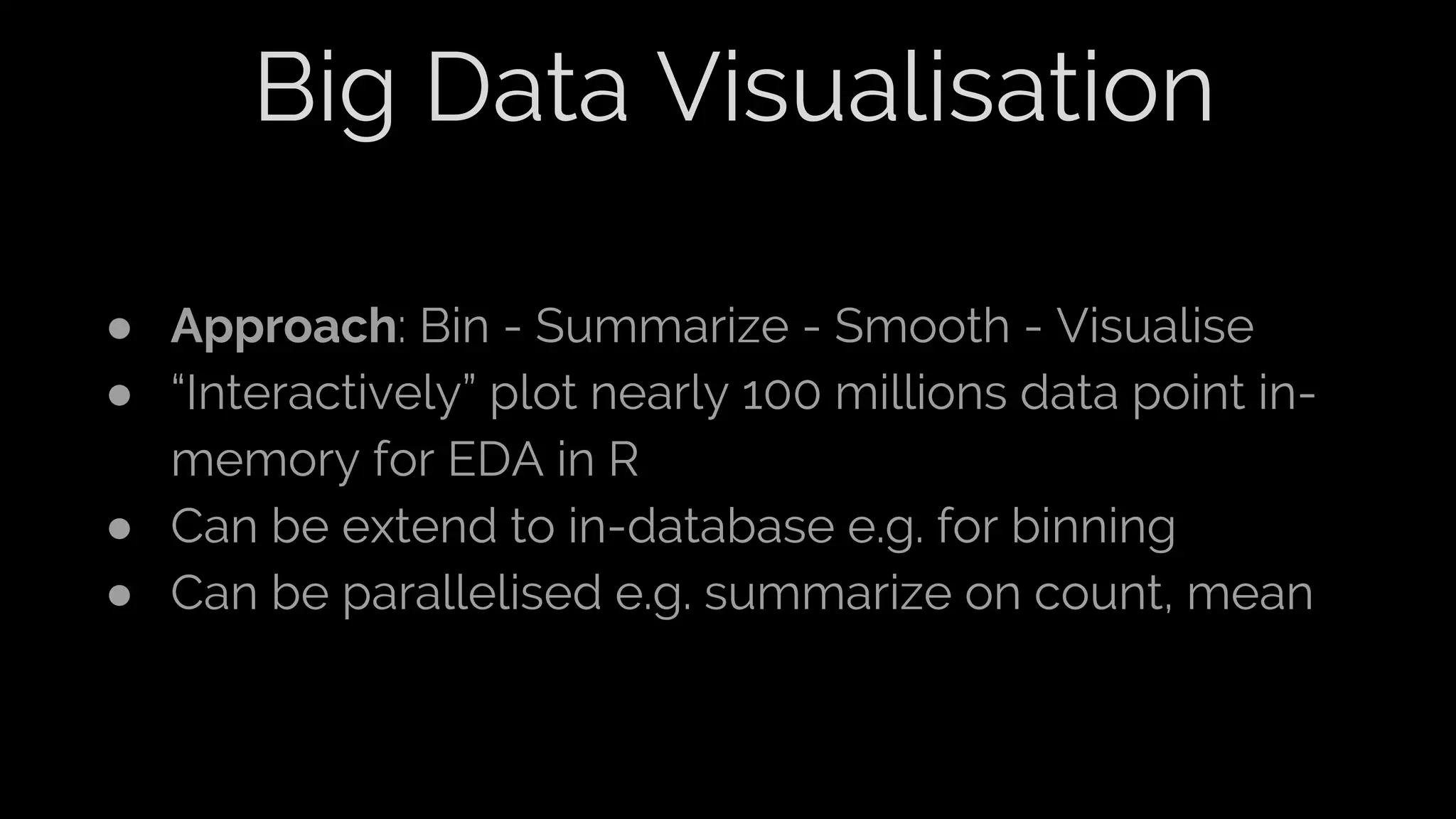 Visualising Big Data | PPT