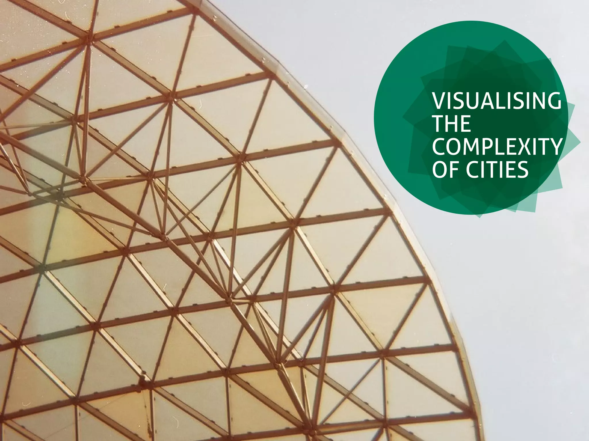 Visualising city complexity | PDF