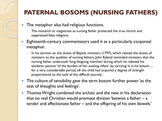 Visualising parents in the Georgian family | PPTX