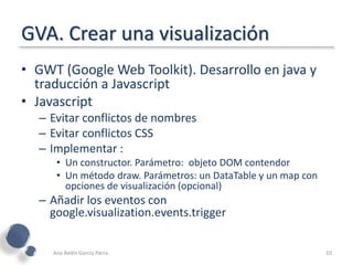 Visualización en javascript | PPTX | Web Development | Internet