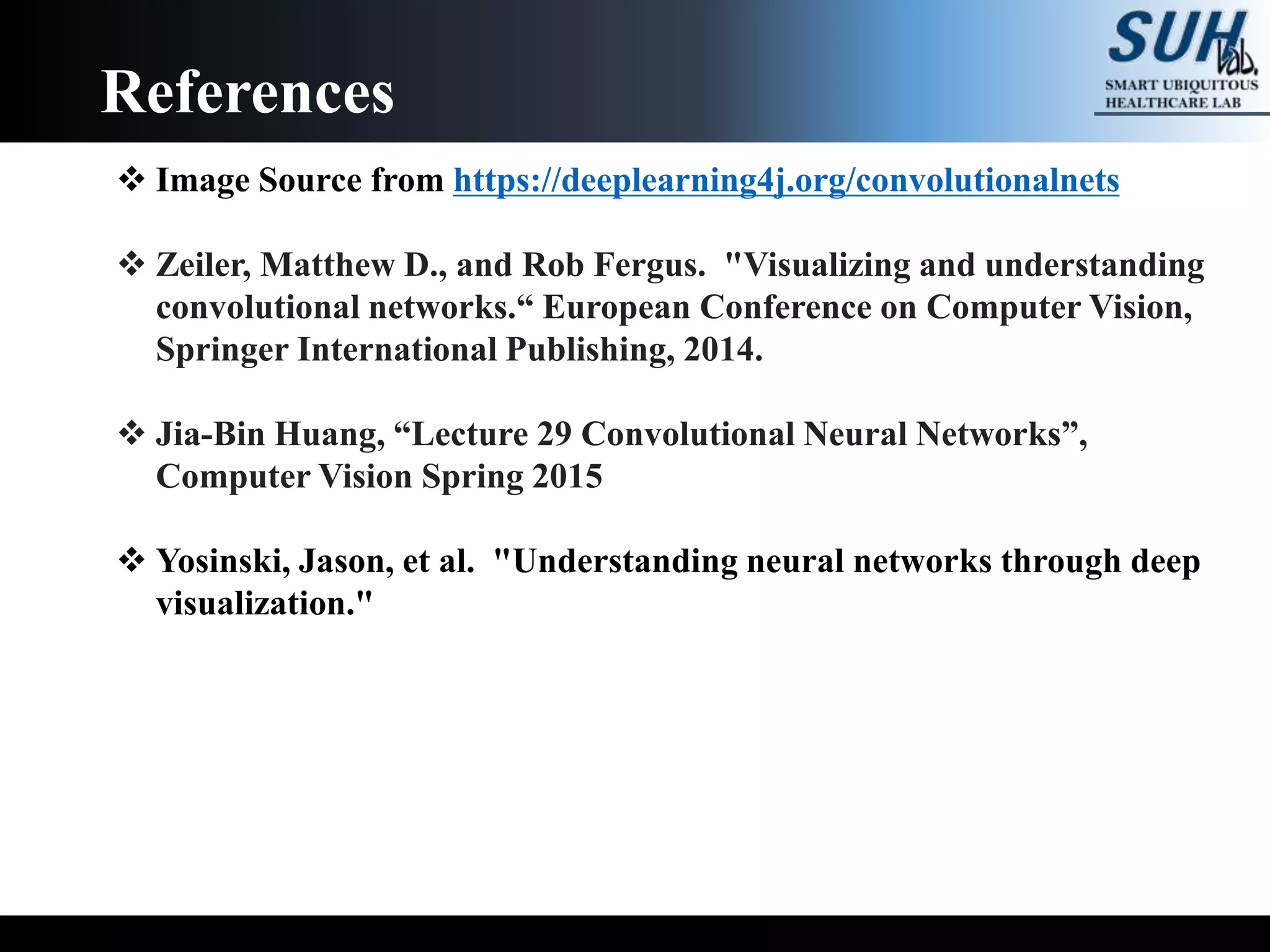 Visualizaing And Understanding Convolutional Networks Pptx Artificial Intelligence
