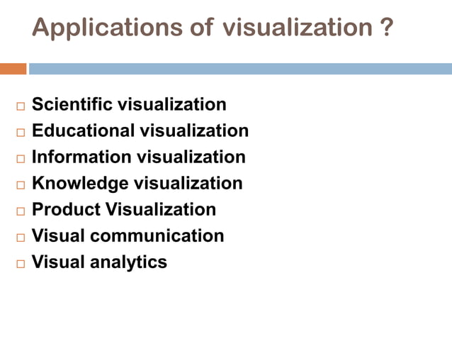 Visualization | PPT