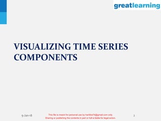Visualization IN DATA ANALYTICS IN TIME SERIES | PDF