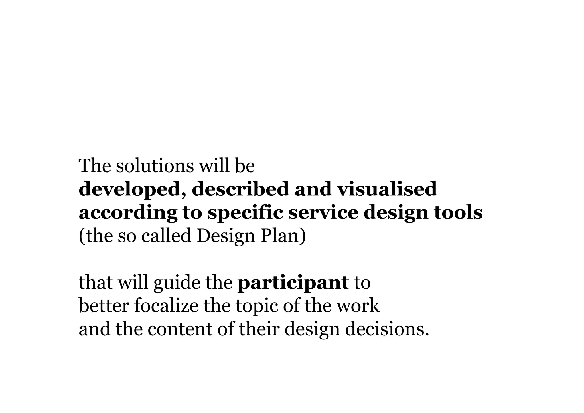 2008 | Visualization Tool - How communicate the service design concepts ...