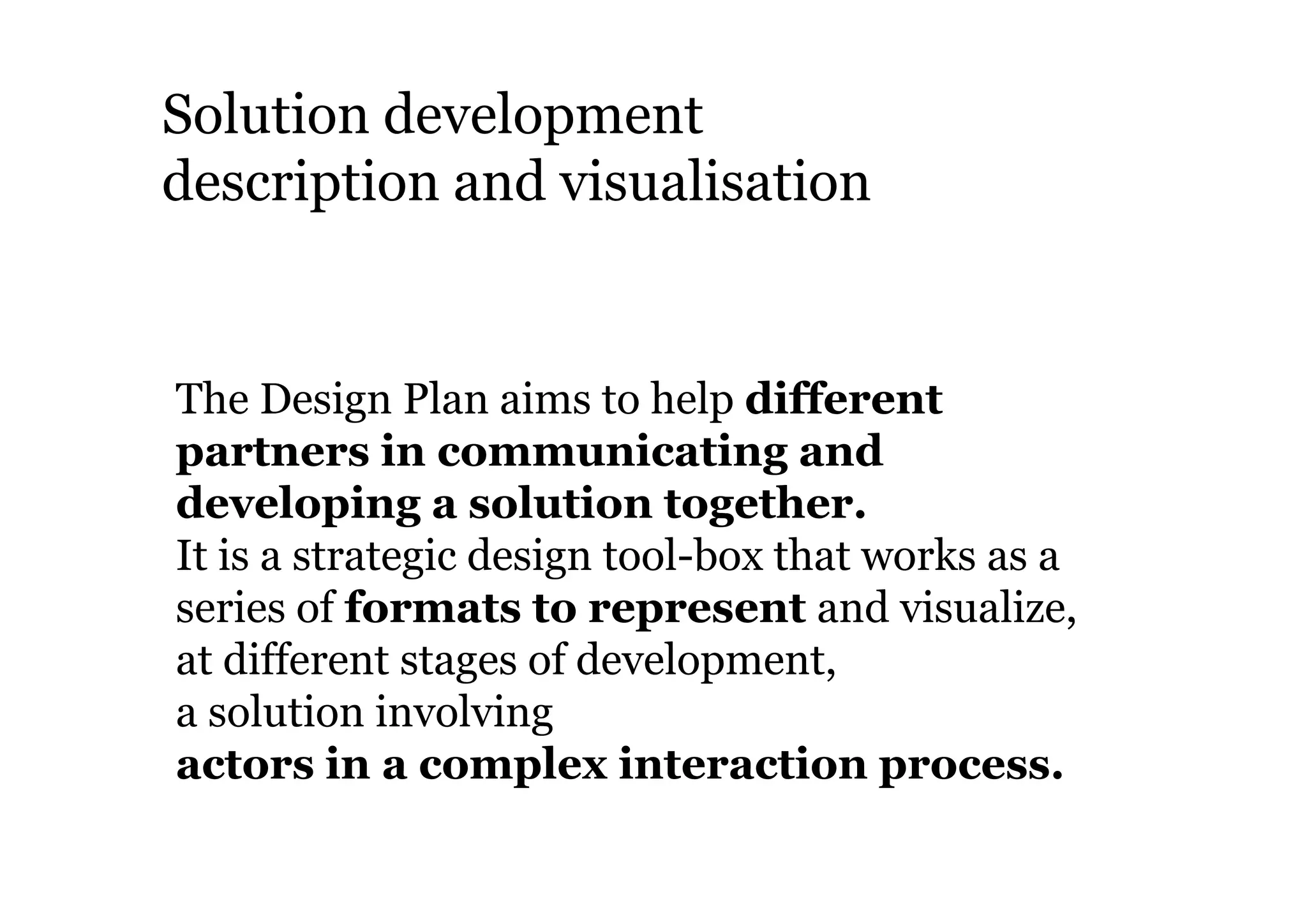 2008 | Visualization Tool - How communicate the service design concepts ...