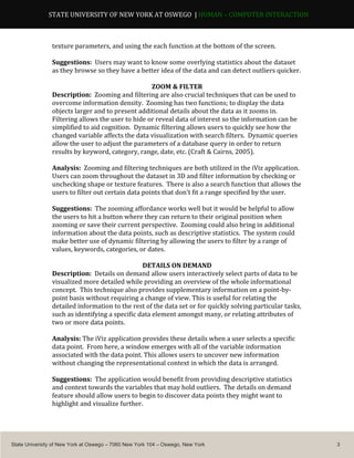 Heuristic Evaluation of Immersive 3D Application | DOC | Search | Internet