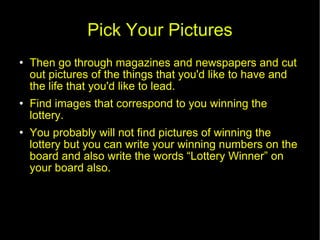 Visualization For Lottery Success | PPT