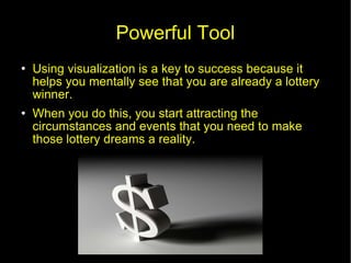 Visualization For Lottery Success | PPT