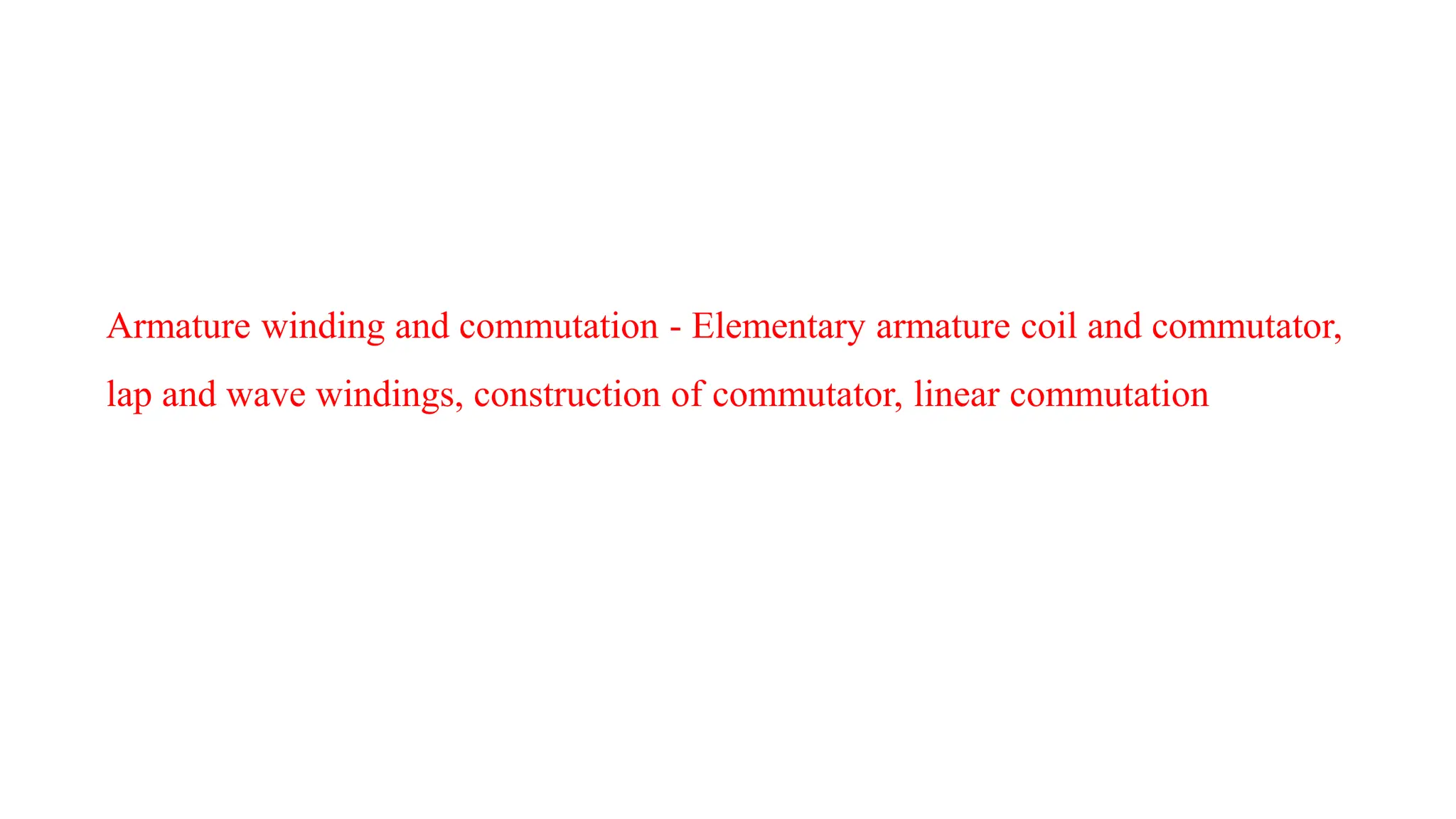 Visualization of magnetic field produced by the field winding ...